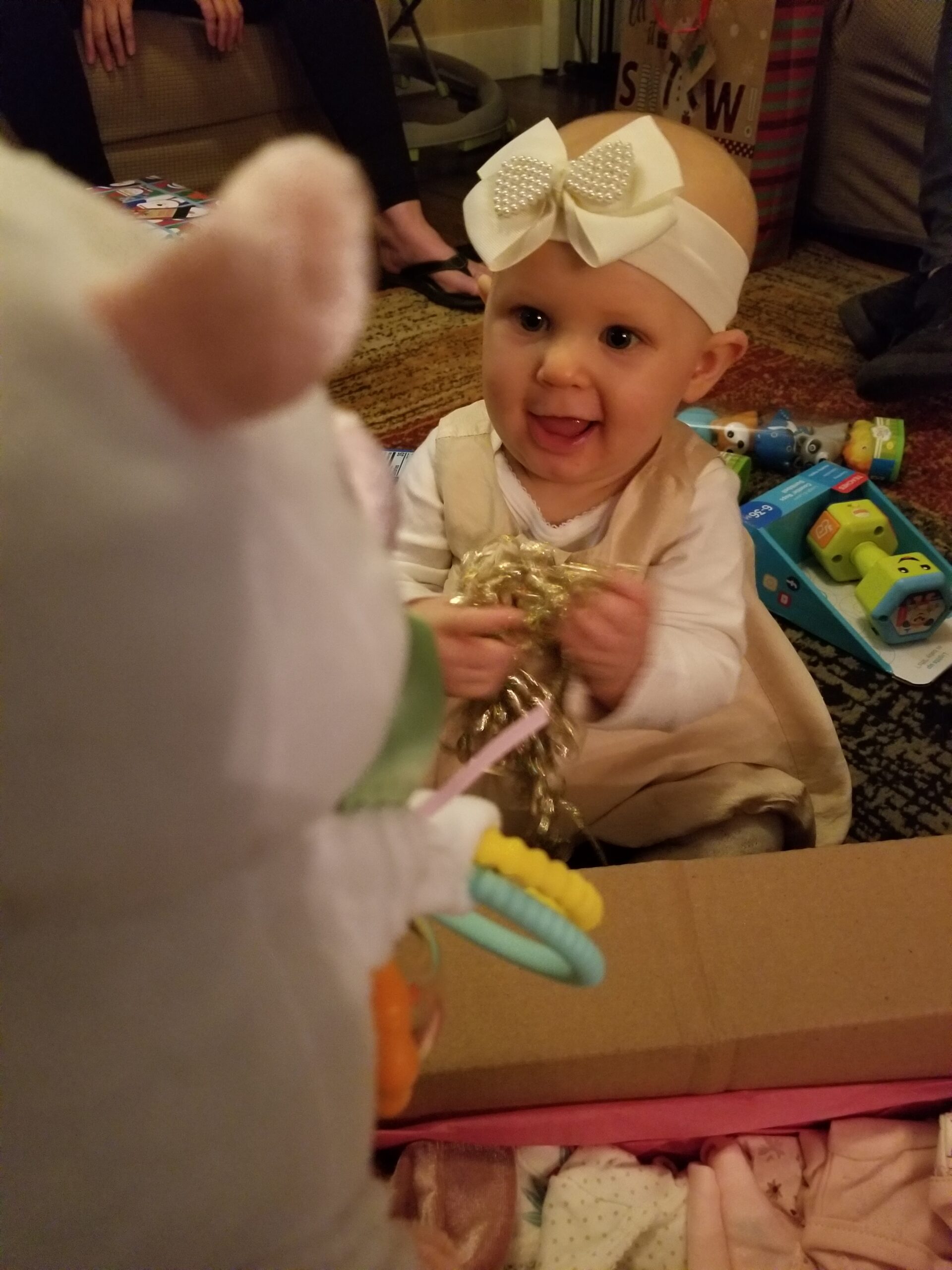 Delilah's 9-Month Well Baby Checkup and ASQ - Pollywog